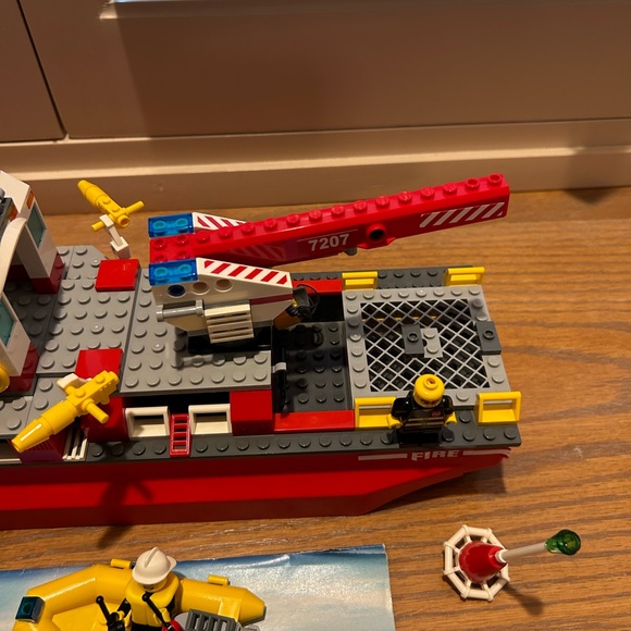 Lego | Toys | Lego 727 City Fire Boat Retired 200 | Poshmark